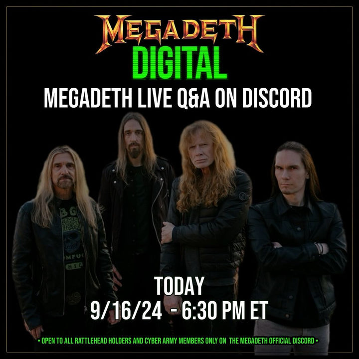 Megadeth Official Website – Megadeth Cyber Army