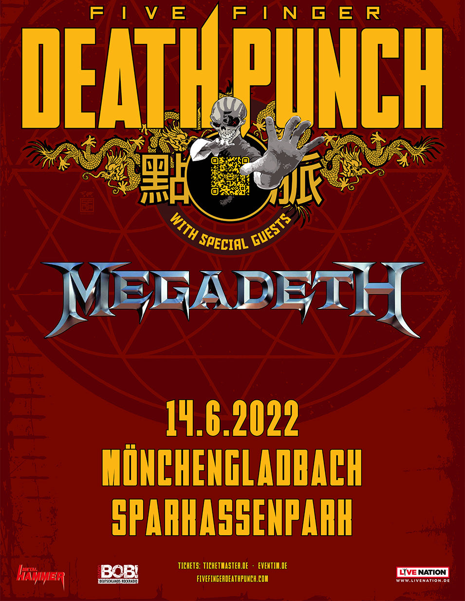 European Summer 2022 Tour Dates Added – Megadeth