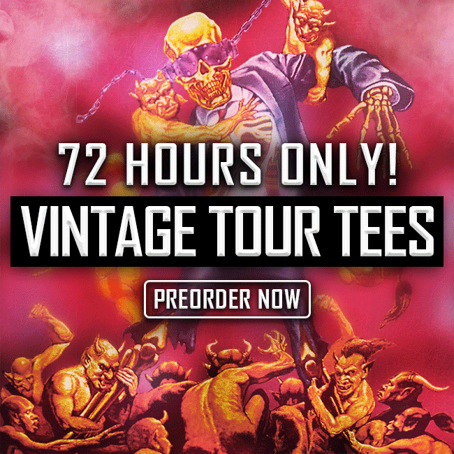 Vintage Tour Tees – Megadeth