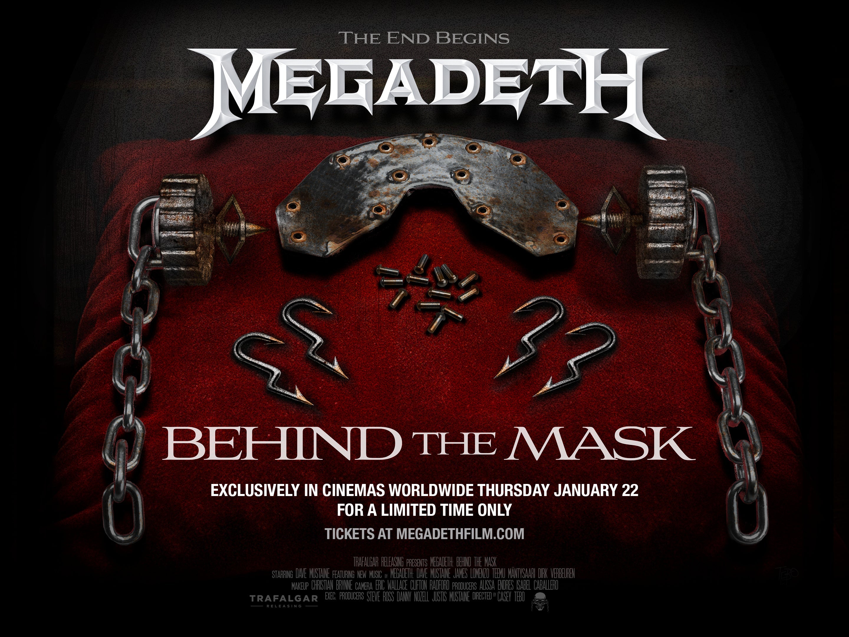 MEGADETH: BEHIND THE MASK in Cinemas Now! – Megadeth
