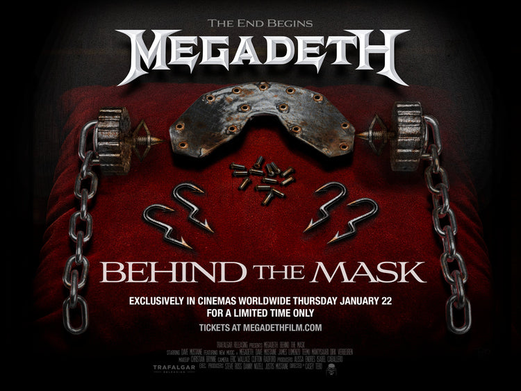 MEGADETH: BEHIND THE MASK in Cinemas Now! – Megadeth