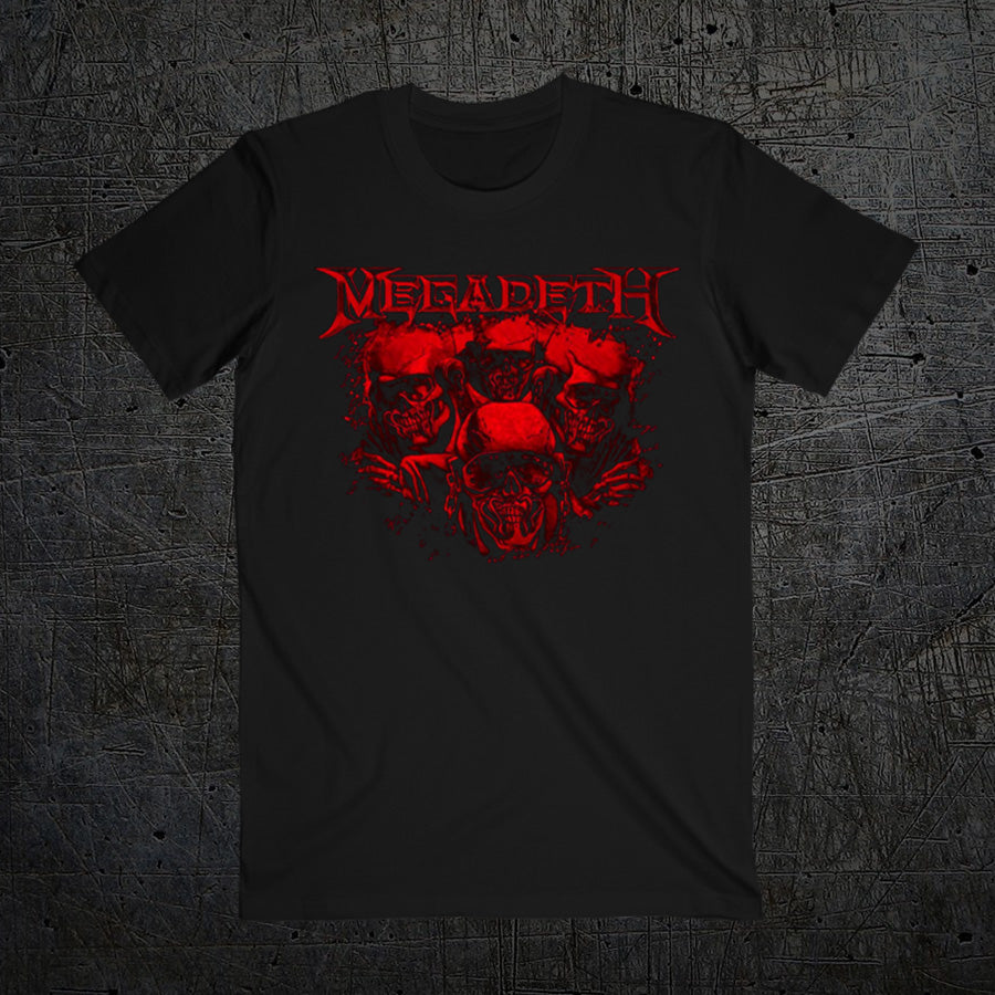 Vic Rattlehead Tee & Free Face Mask – Megadeth