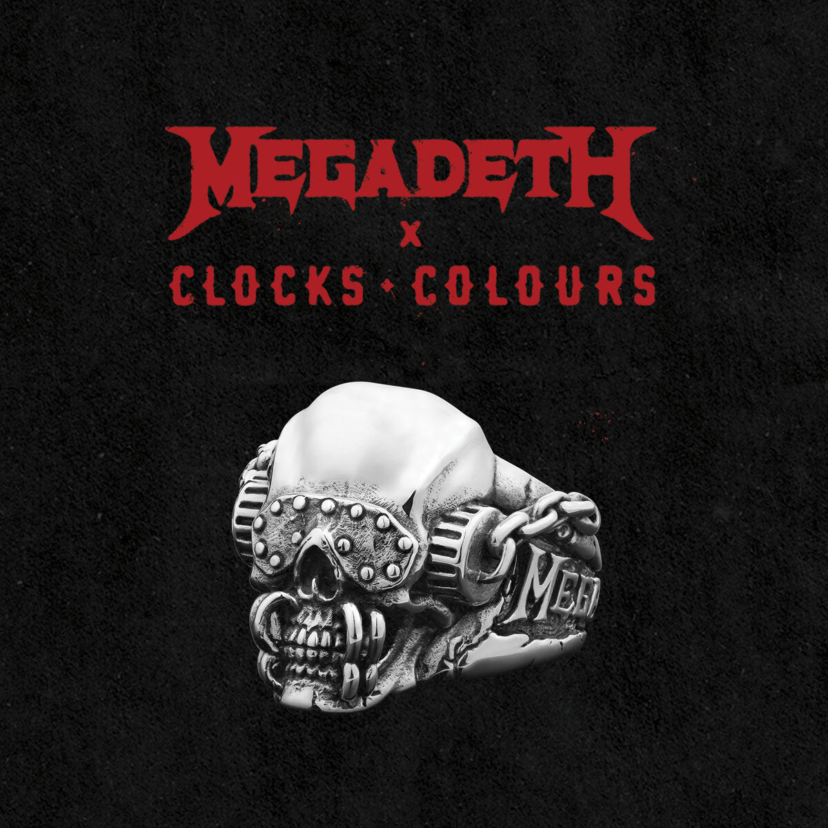 New Vic Rattlehead Ring! – Megadeth