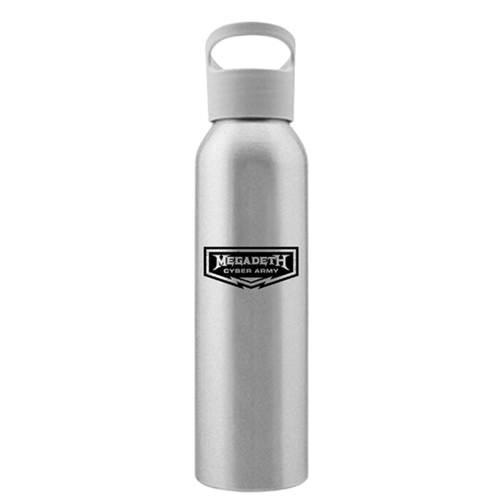 Megadeth Cyber Army Logo Water Bottle 2019